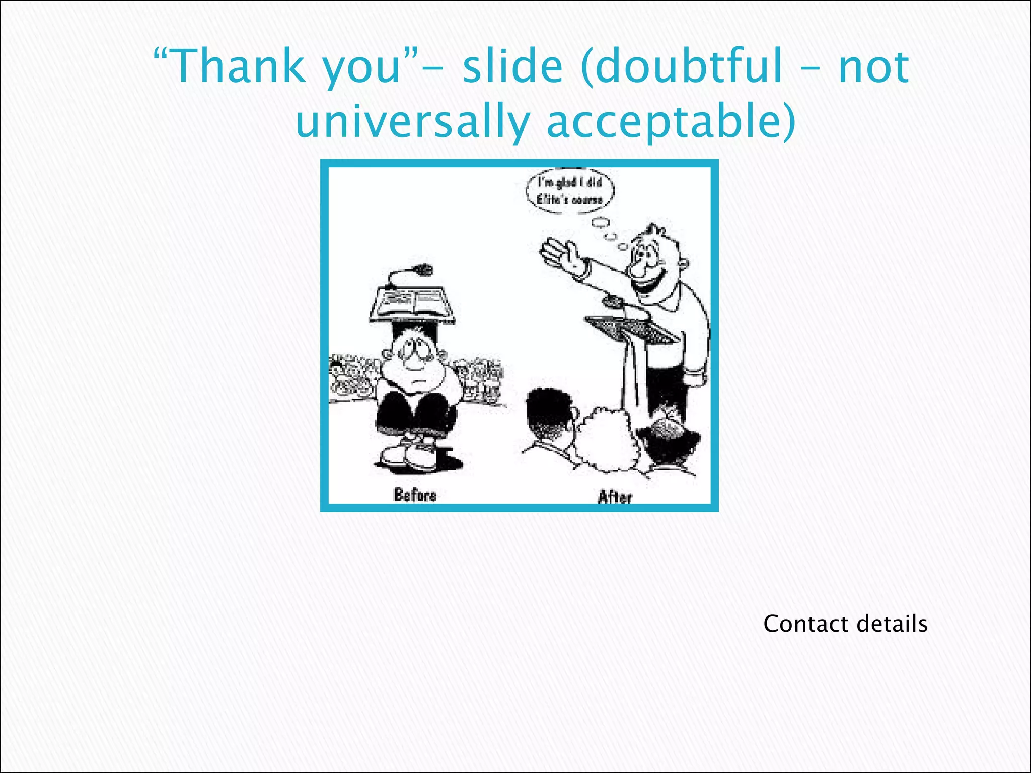 How to make a presentation c1 | PPT