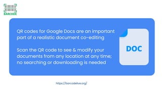 How to make a qr code for a google doc.pdf