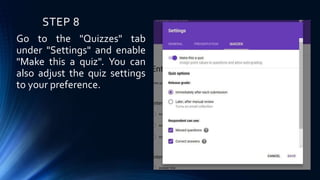 How to Make a Quiz Using Google Forms ppt.pptx