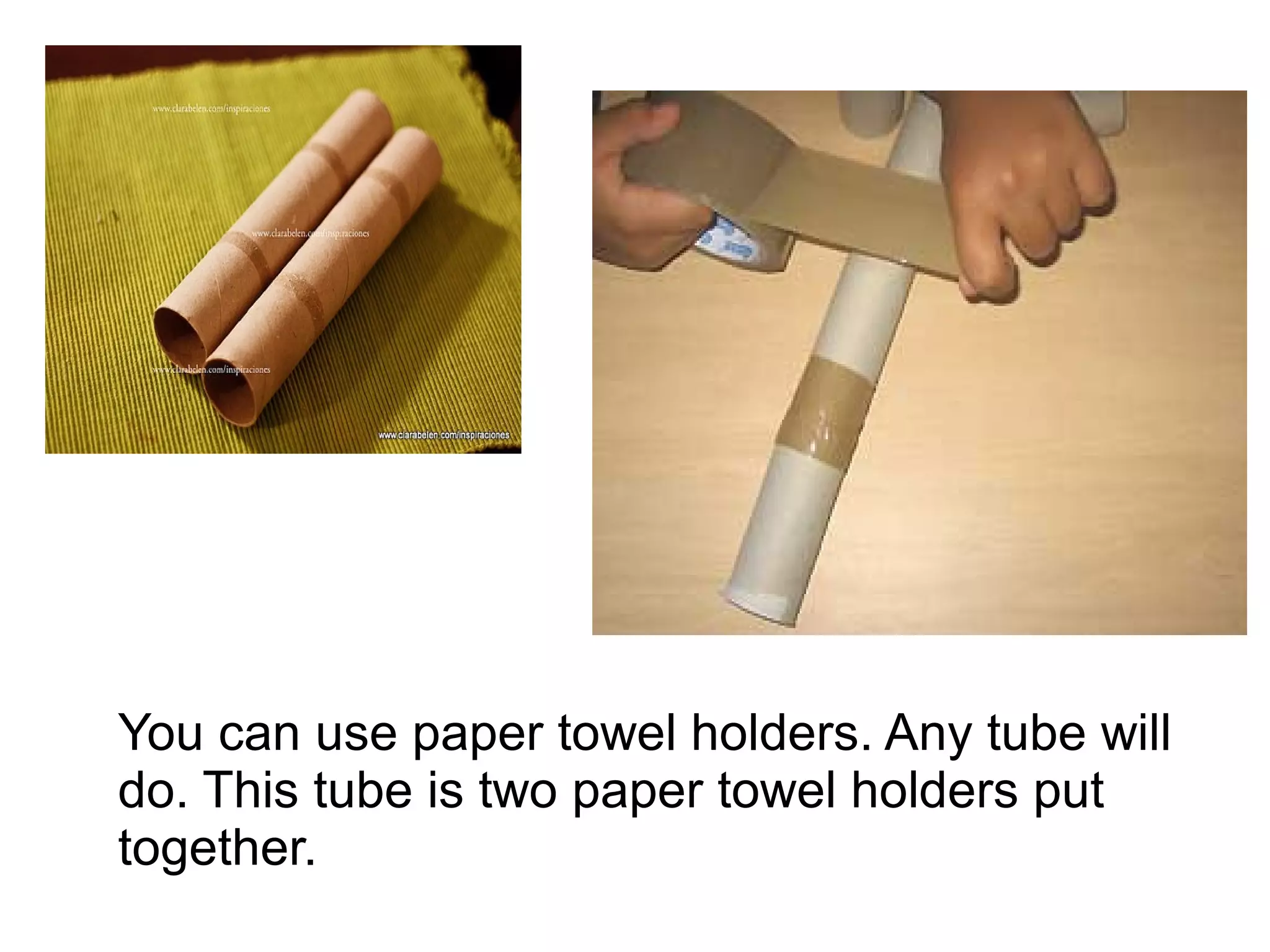 How to make a rainstick open document | PPT