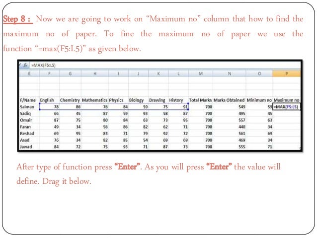 How To Make A Result Sheet Of Students Using MS EXCEL how-to-make-a-result-sheet-of-students-using-ms-excel