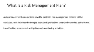 to Make a Risk Management How to Make a Risk Management Plan.pptx