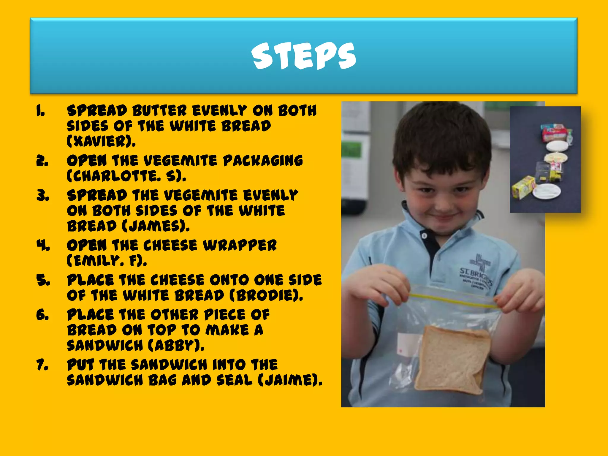 How to make a sandwich | PPTX