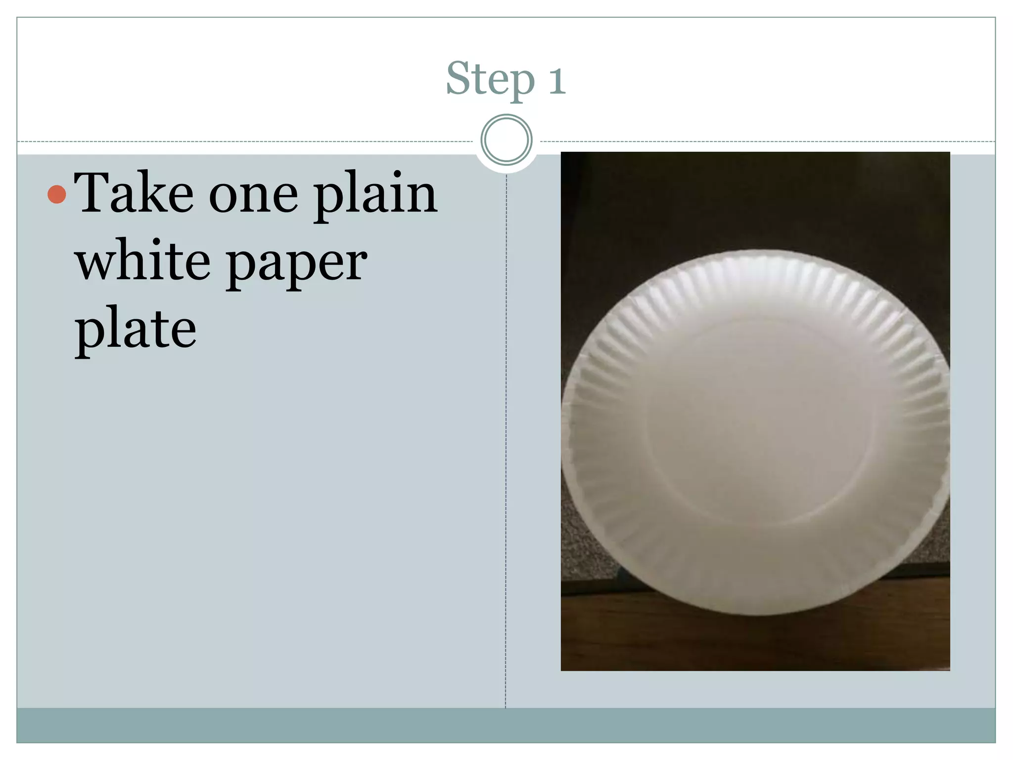 How to make a shaker out of a paper plate | PPT