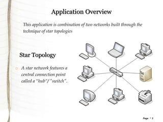 How to make a simple application on packet tracer | PPTX