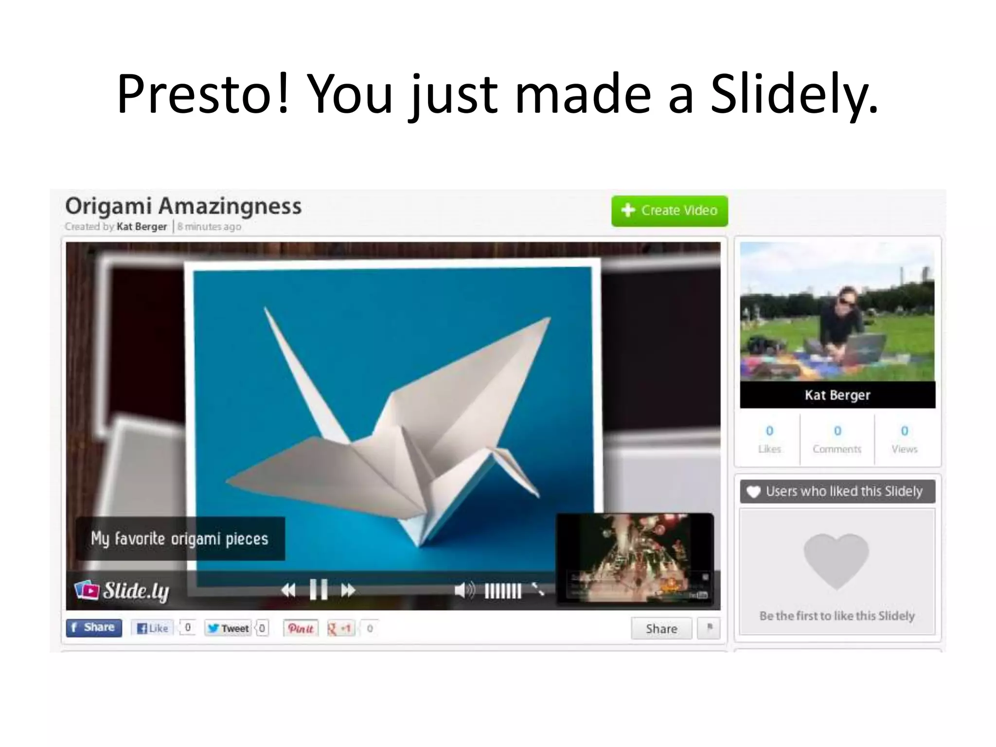 Slidely Tutorial | PPTX