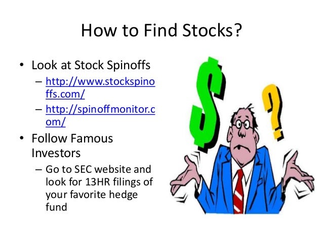 How to Make a Stock Pitch