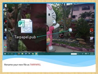 How to make a tarpapel | PPTX