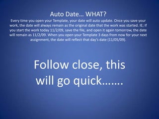 How To Make A Template | PPSX | Technology & Computing