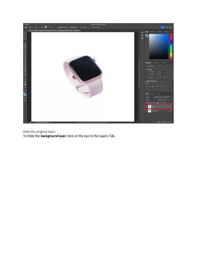 How To Make A Transparent Background In Photoshop 2022 how-to-make-a-transparent-background-in-photoshop-2022