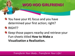 How to make a visualization a realization powerpoint. | PPTX | Weight ...