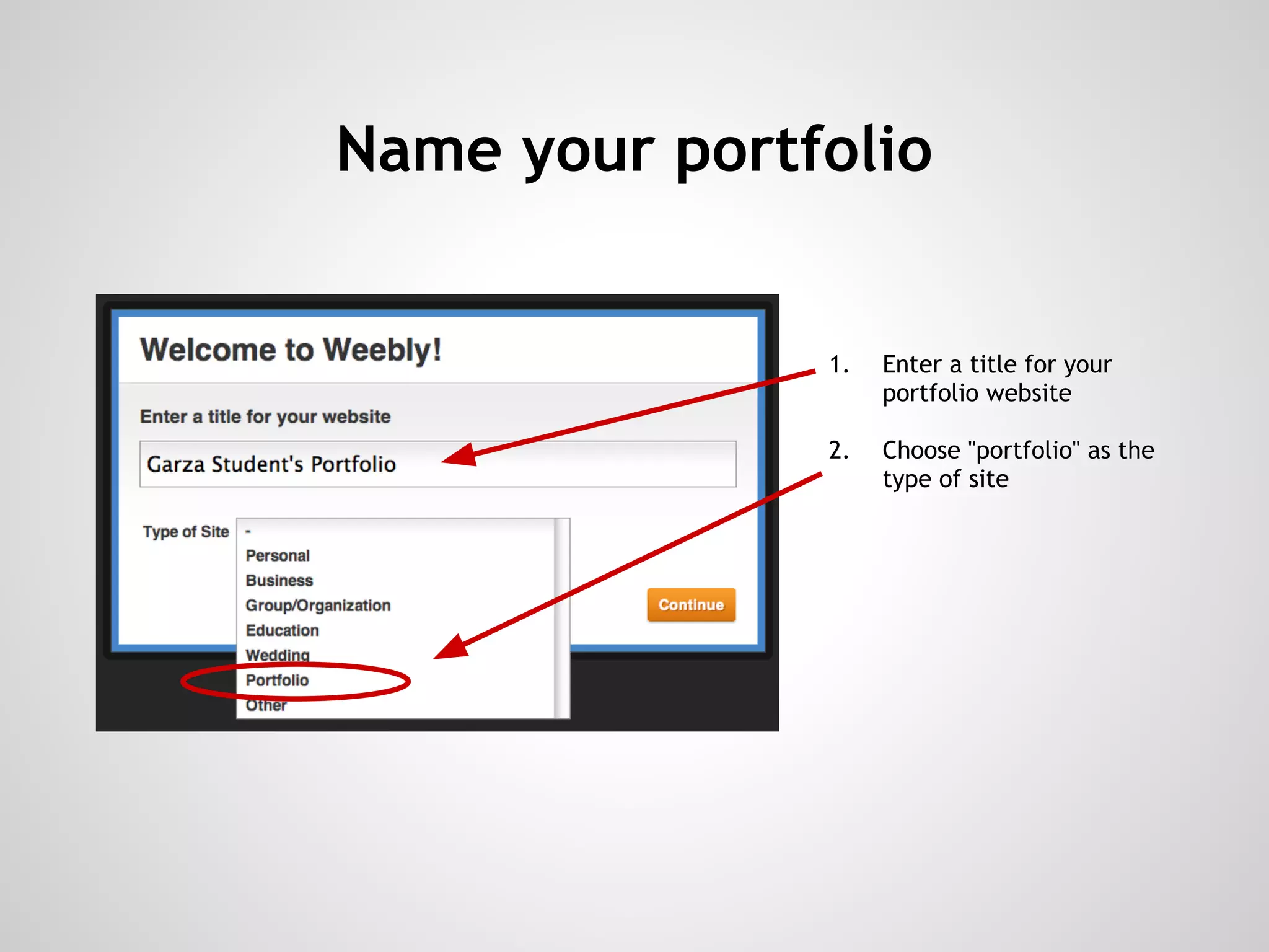 How to make a weebly portfolio | PDF