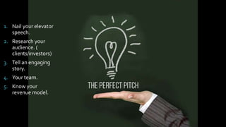 How to make a winning pitch | PPT
