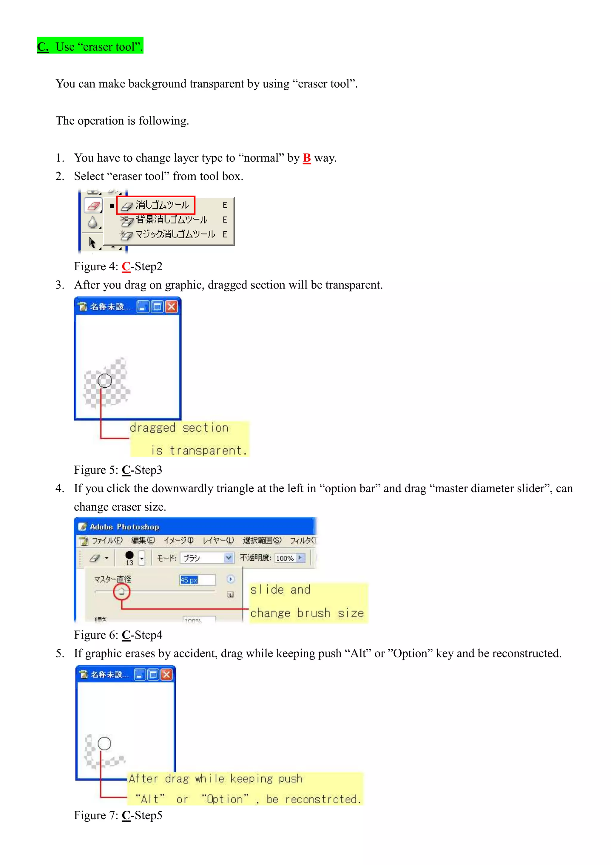 How to make background of graphic transparency | PDF