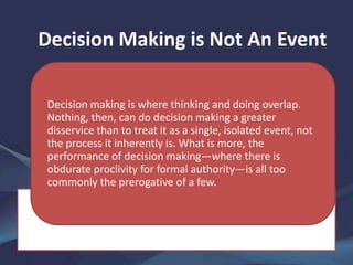 How To Make Better Choices | PPTX