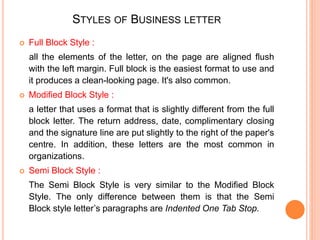 How to make business letter 2 | PPT