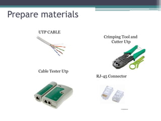 How to make cable utp | PPTX
