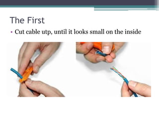 How to make cable utp | PPTX