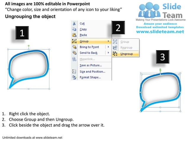 How to make callouts exclamation thought idea thoughts power point ...