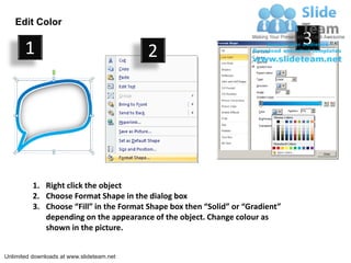 How to make callouts exclamation thought idea thoughts power point ...