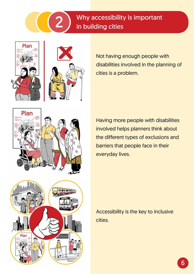 How to make cities accessible and inclusive (easy read) | PDF | Debated ...