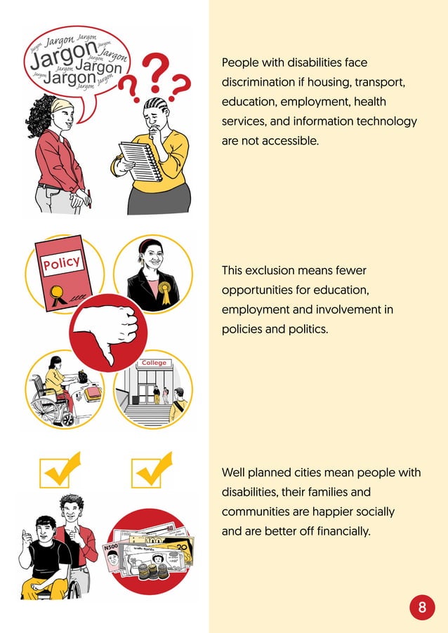 How to make cities accessible and inclusive (easy read) | PDF | Debated ...