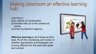 How to make classroom an effective learning hub | PPT