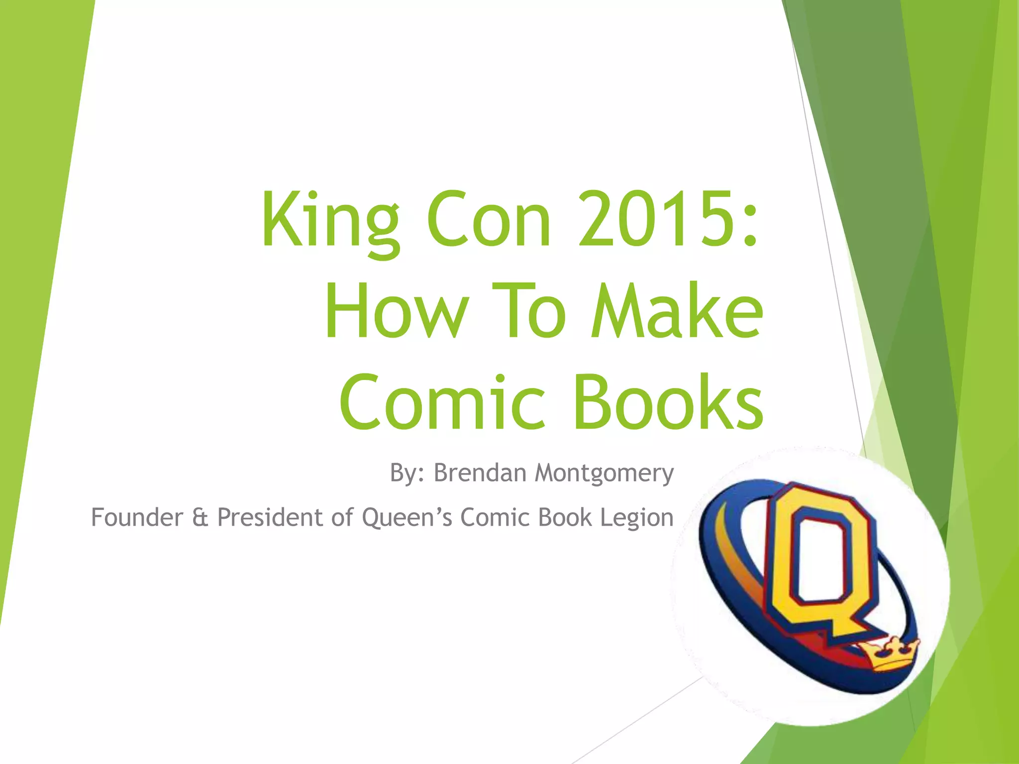 How to Make Comic Books | PPT