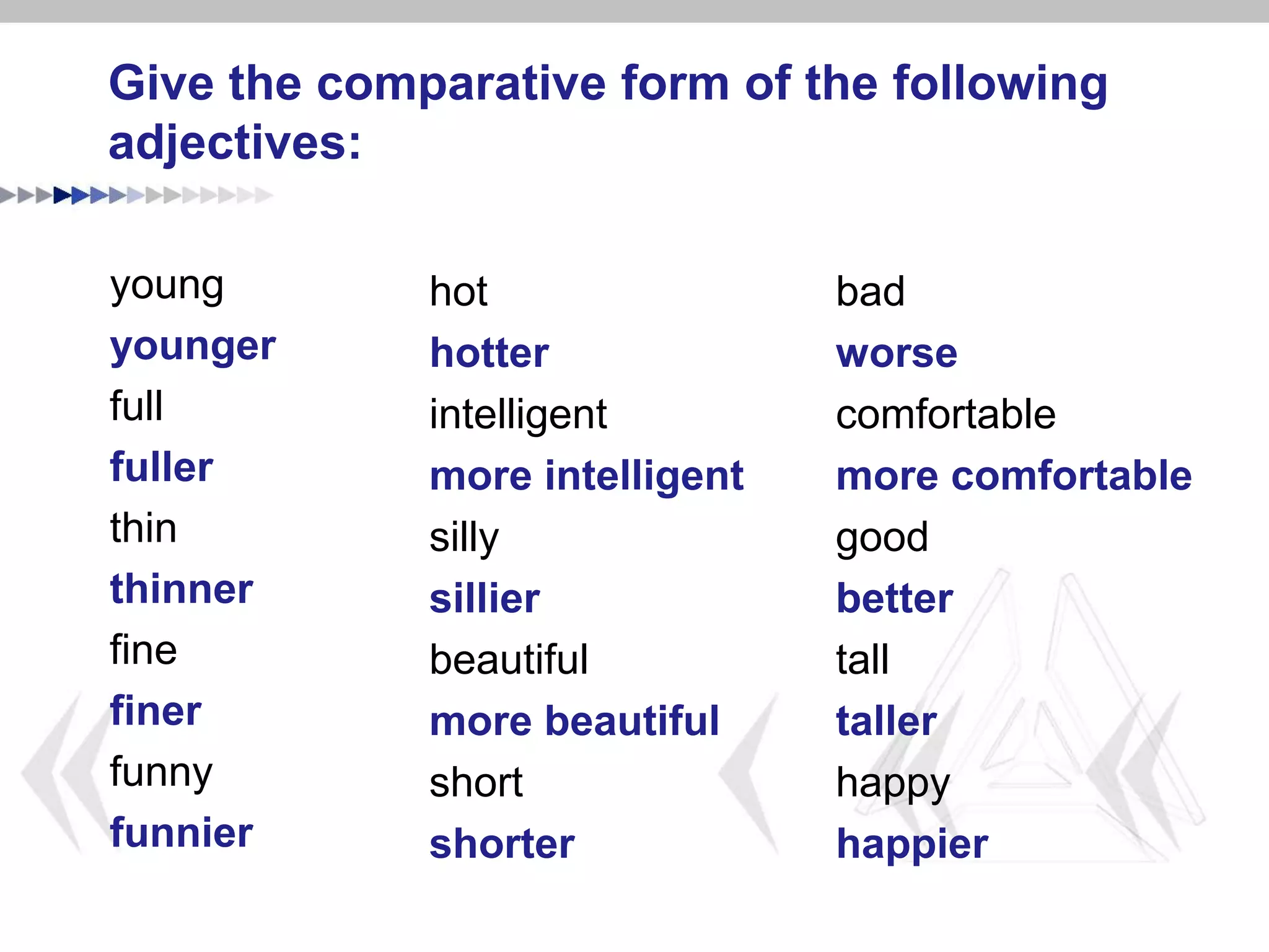 How to make comparisons in english b1 | PPT