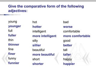 How to make comparisons in english b1 | PPT