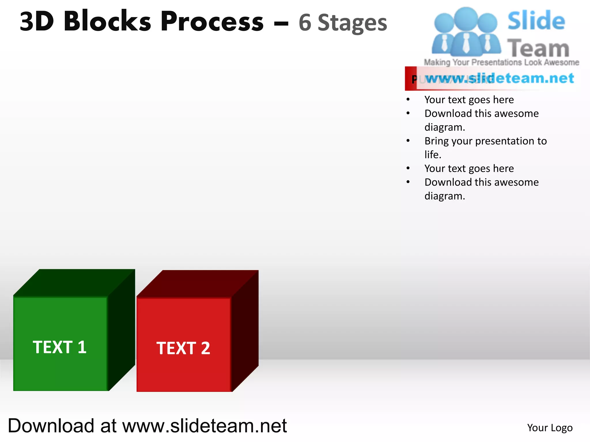 How to make create 3 d blocks cubes squares stacked one on top of ...