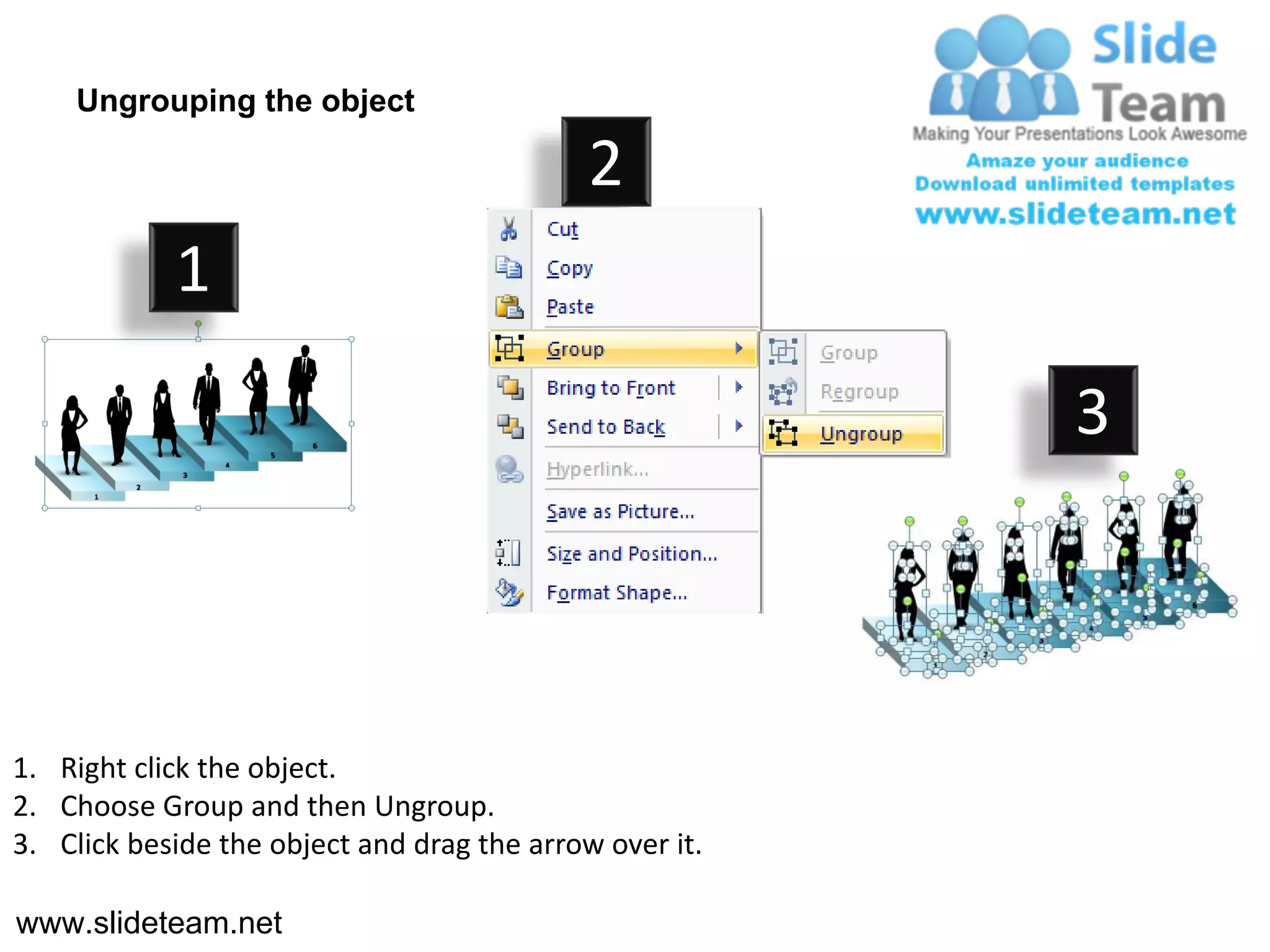 How to make create business corporate ladder style design 2 powerpoint ...