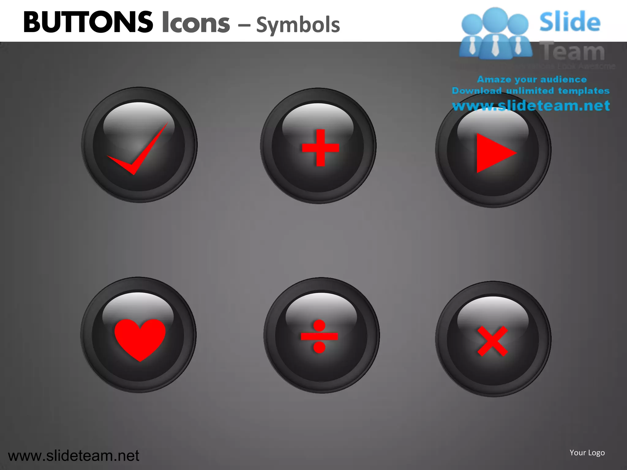 How To Make Create Buttons Icons Powerpoint Presentation Slides And Ppt Templates Graphics