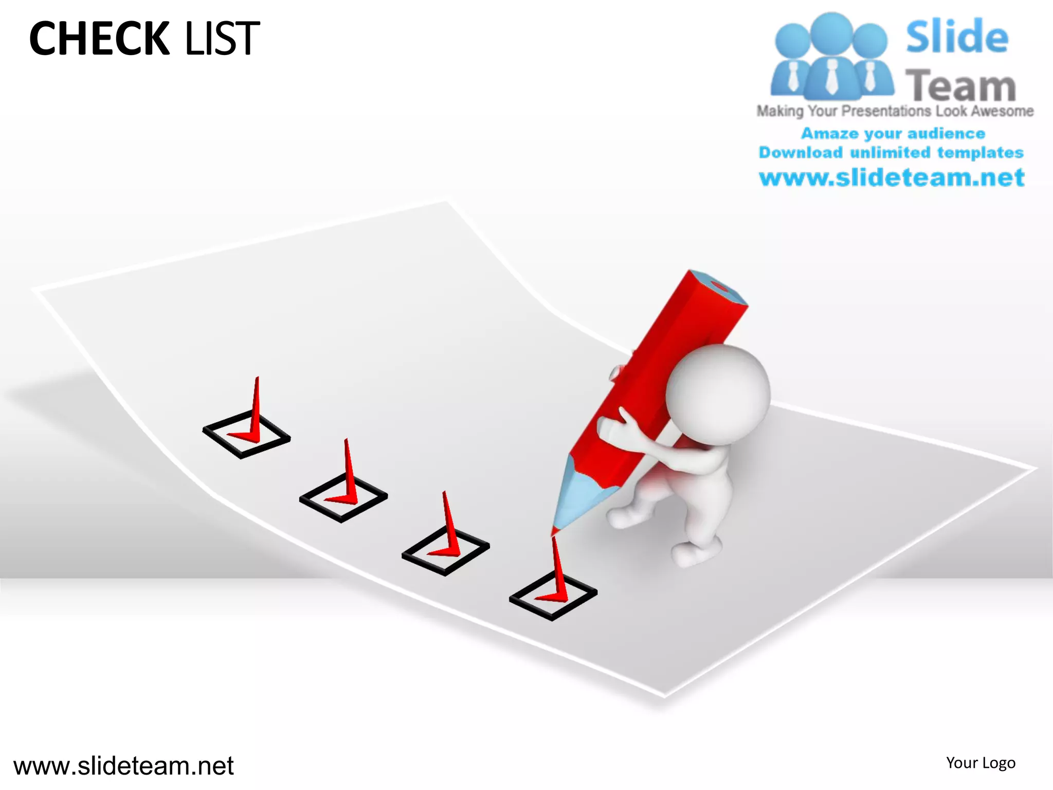 How to make create check list powerpoint presentation slides and ppt ...