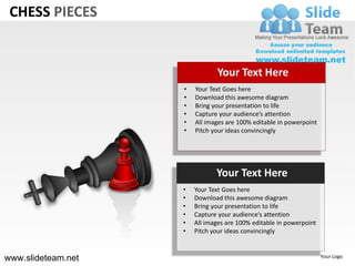 How to make create chess pieces powerpoint presentation slides and ppt ...
