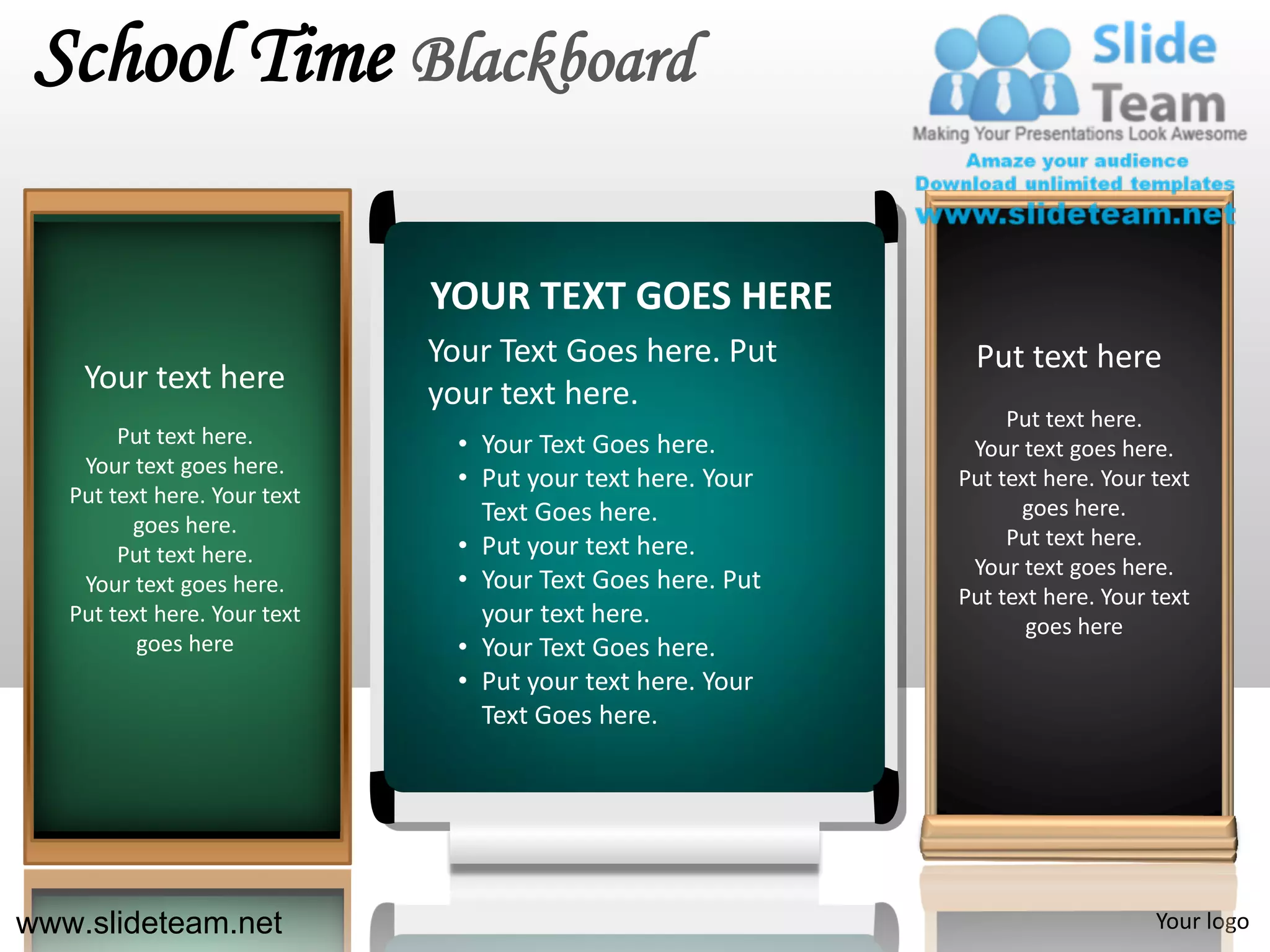 How to make create education children blackboard globe school time ...