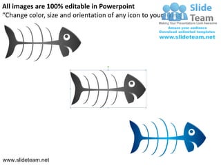 How to make create fishbone design 2 powerpoint presentation slides and ...
