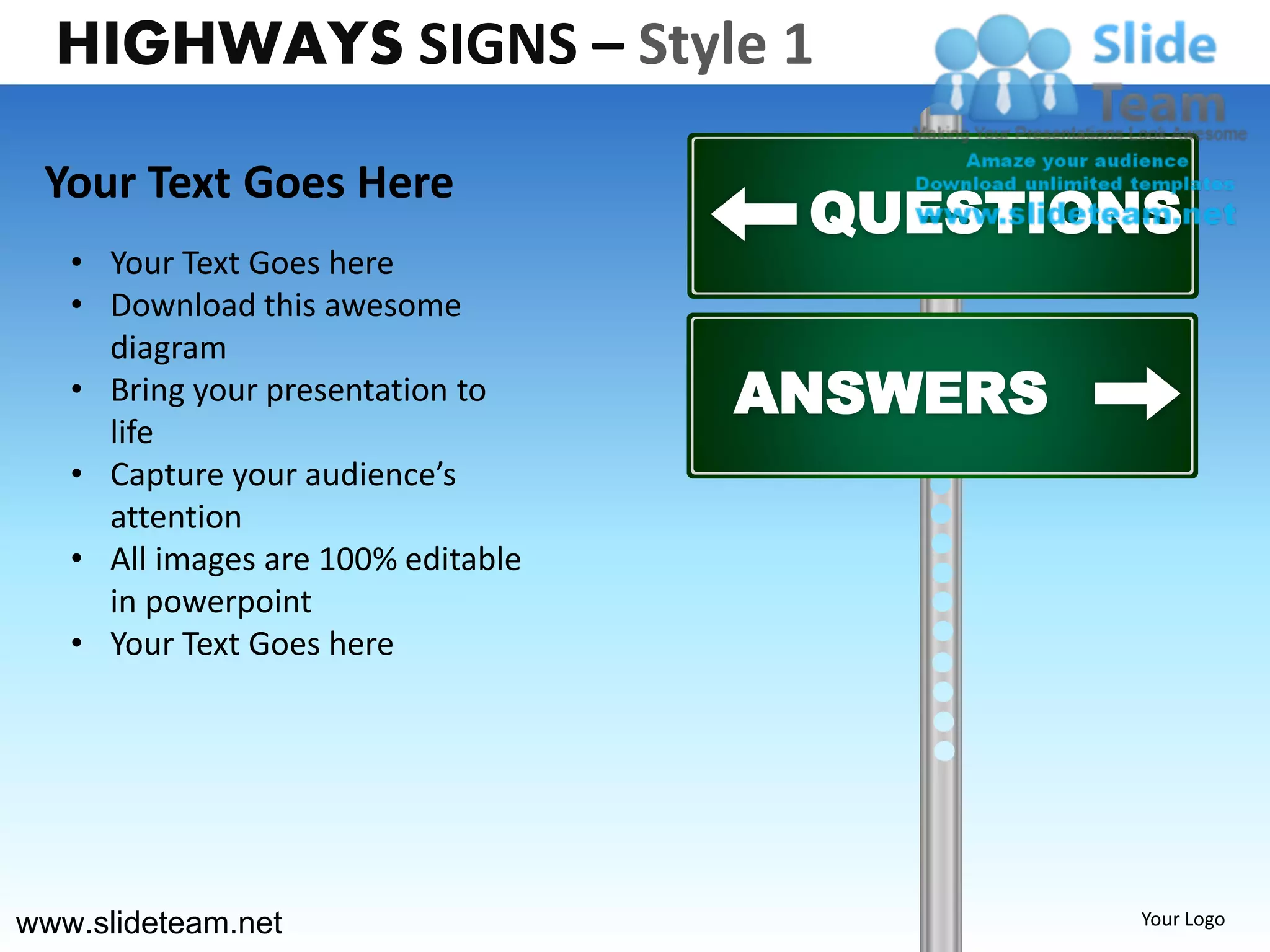 How to make create highway freeway exit signs billboards signs design 1 ...
