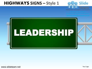 How to make create highway freeway exit signs billboards signs design 1 ...