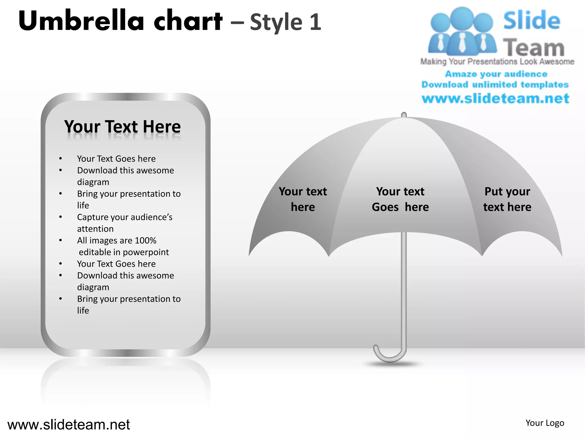 How to make create umbrella protection chart design 1 powerpoint ...