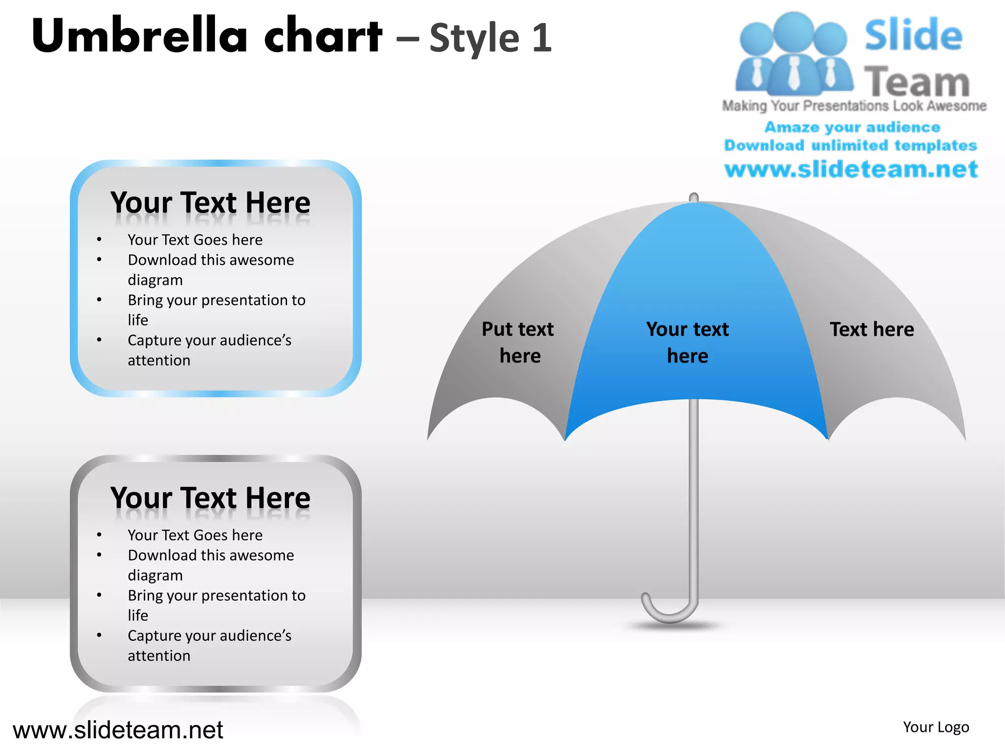 How to make create umbrella protection chart design 1 powerpoint ...