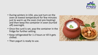 How to make curd from fresh milk at home? | PPTX