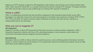 How to make curl request in Magento 2 | PPT