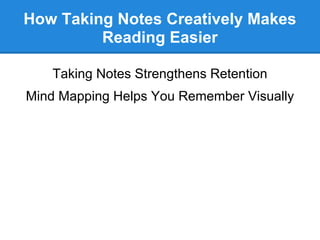 Speed Reading Class: How to Make Difficult Reading Easy | PDF