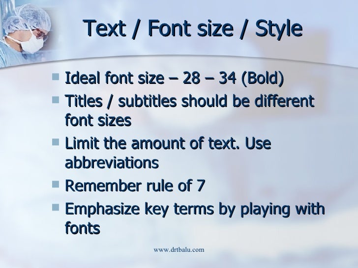 How to make efficient powerpoint slides