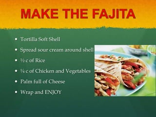 How to make fajitas | PPT