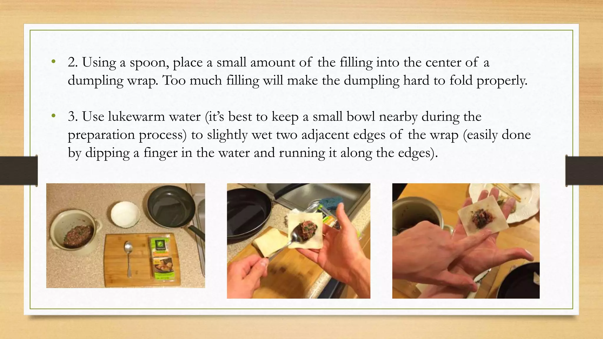 How To Make Fantastic Dumplings | PPTX