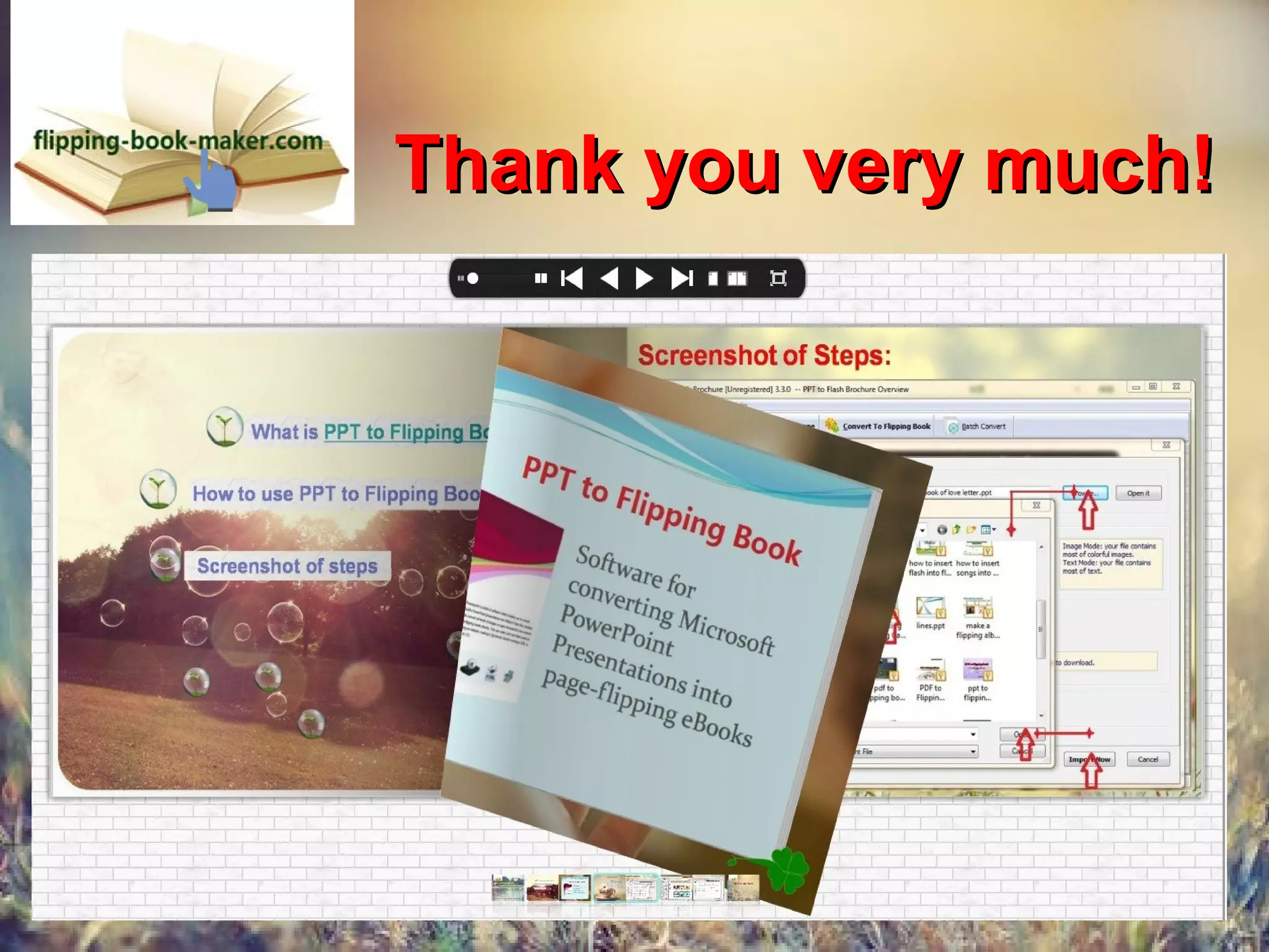 How to make flipping book from ppt | PPT