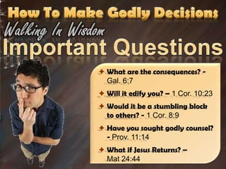 How to make_godly_decisions | PPT