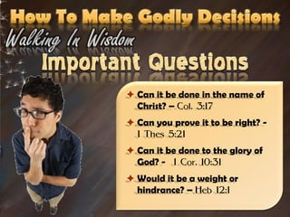 How to make_godly_decisions | PDF